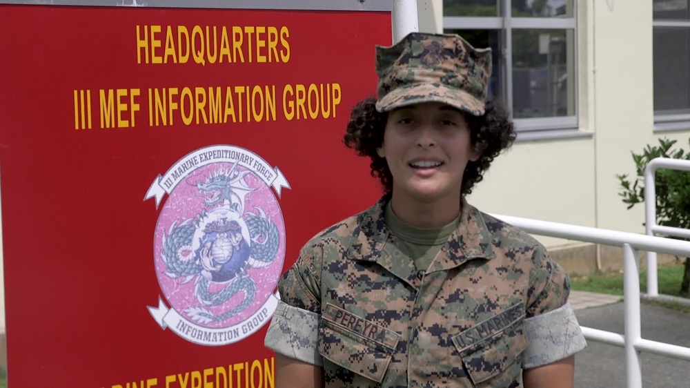 DVIDS - Video - July 4th Shout-out Lance Cpl. Priscilla Pereyra