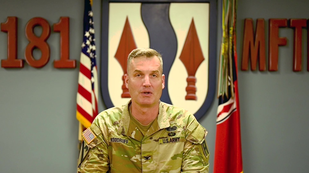 DVIDS - Video - COL Woodruff Farewell Message