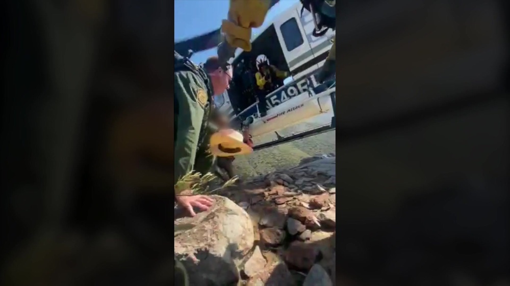 DVIDS - Video - U.S. Border Patrol Rescue on Otay Mountain