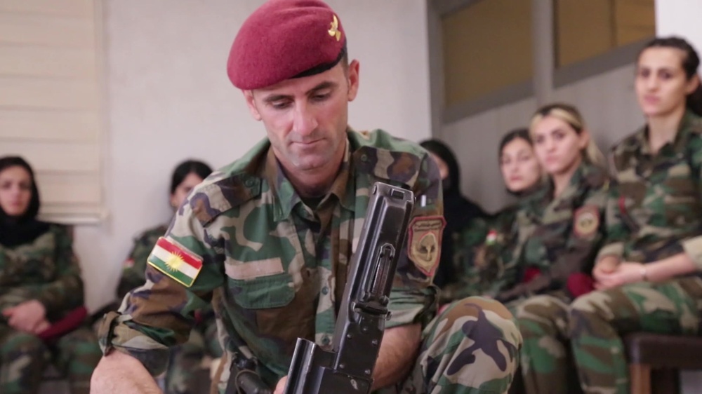 DVIDS - Video - Peshmerga soldier conducts weapons training