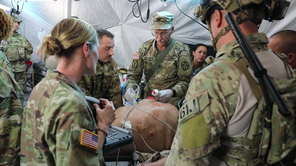 DVIDS - Video - Army medical units practice life saving techniques at ...