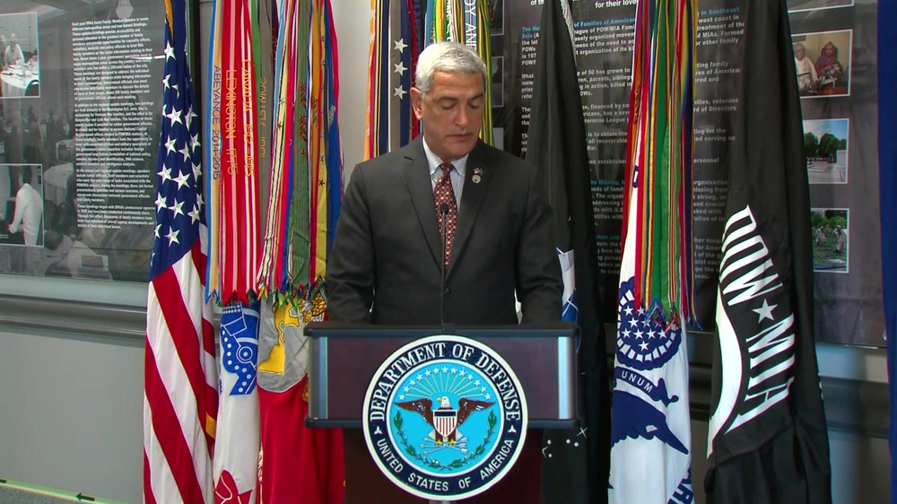 DVIDS - Video - POW/MIA Poster Unveiling Ceremony