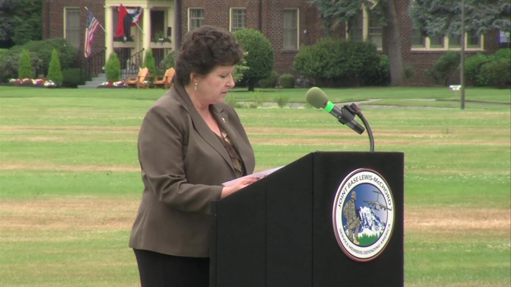 DVIDS - Video - Joint Base Garrison Headquarters Change of Command Ceremony