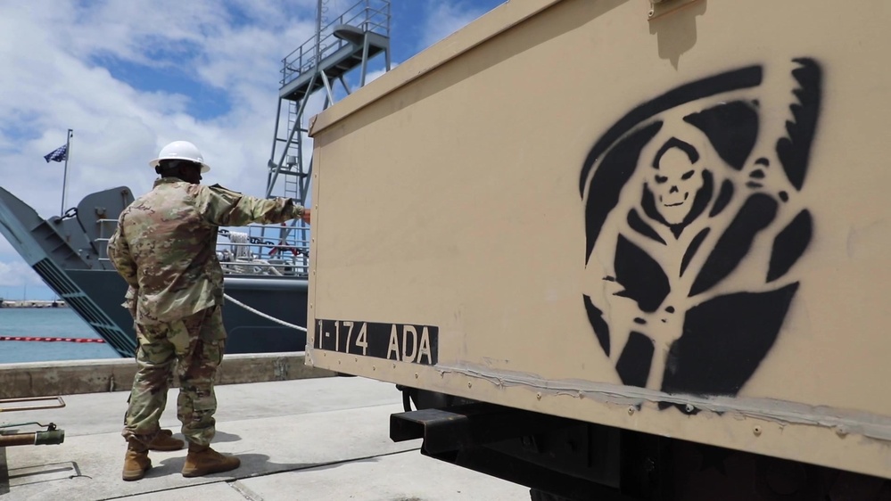 DVIDS - Video - Soldiers ship Avenger Air Defense Systems to Tinian SM Spot