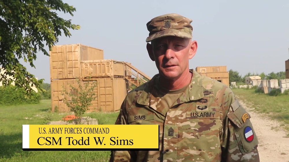 DVIDS - Video - 2021 FORSCOM Best Warrior Competition - CSM Sims Day 2 ...