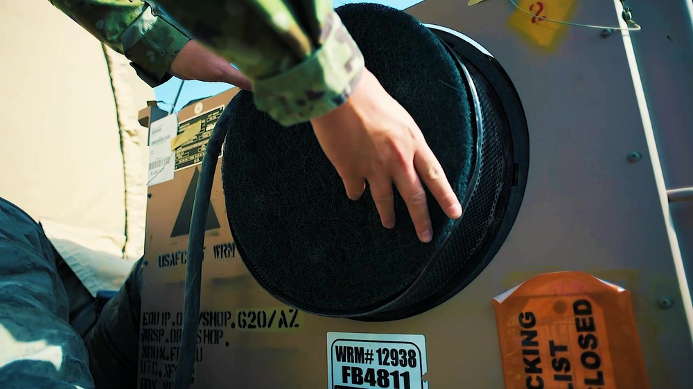 DVIDS - Video - 380th ECES HVAC: Stay cool