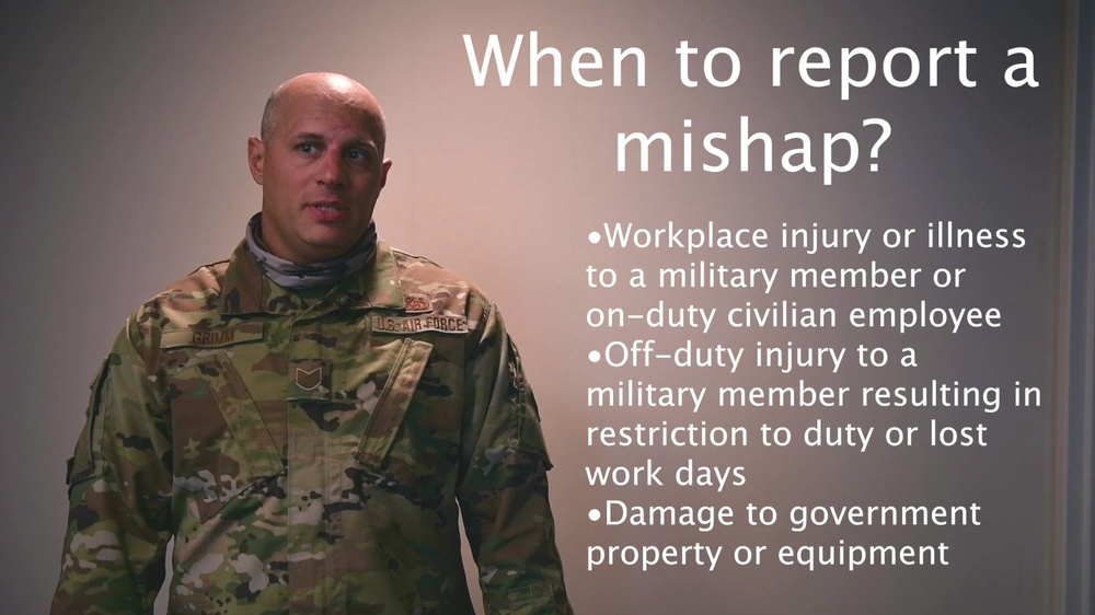 DVIDS - Video - Safety in 60 Seconds: Mishap Reporting