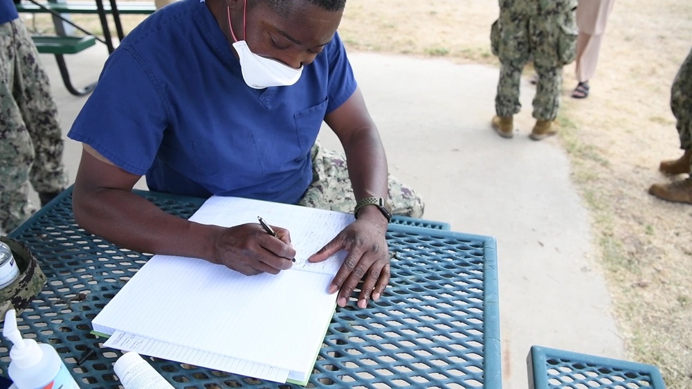 DVIDS - Video - Naval Hospital Rota Staff establish Battalion Aid Station