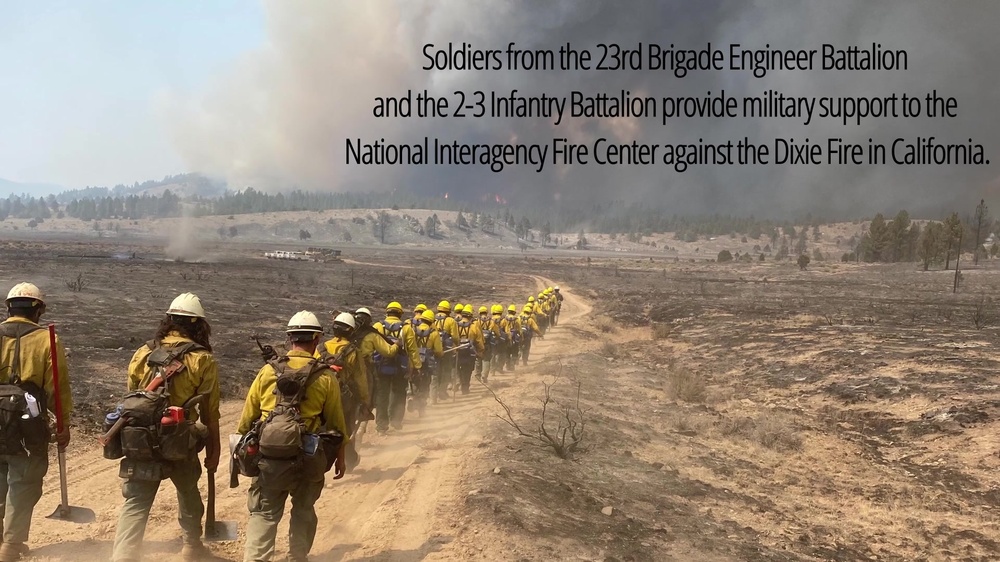 DVIDS - Video - JBLM Soldiers conduct wildland fire fighting operations ...