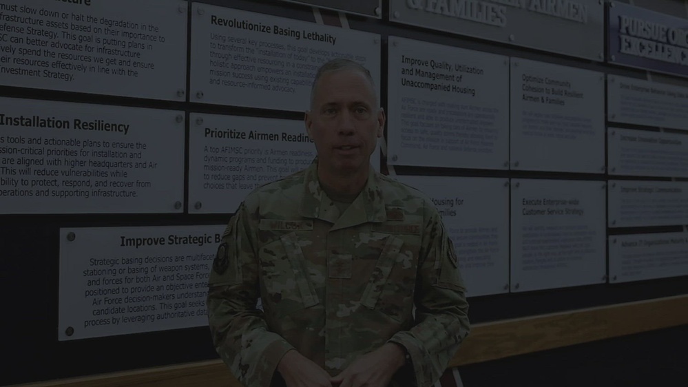 DVIDS - Video - Air Force IMSC Strategic Plan 2021 Message