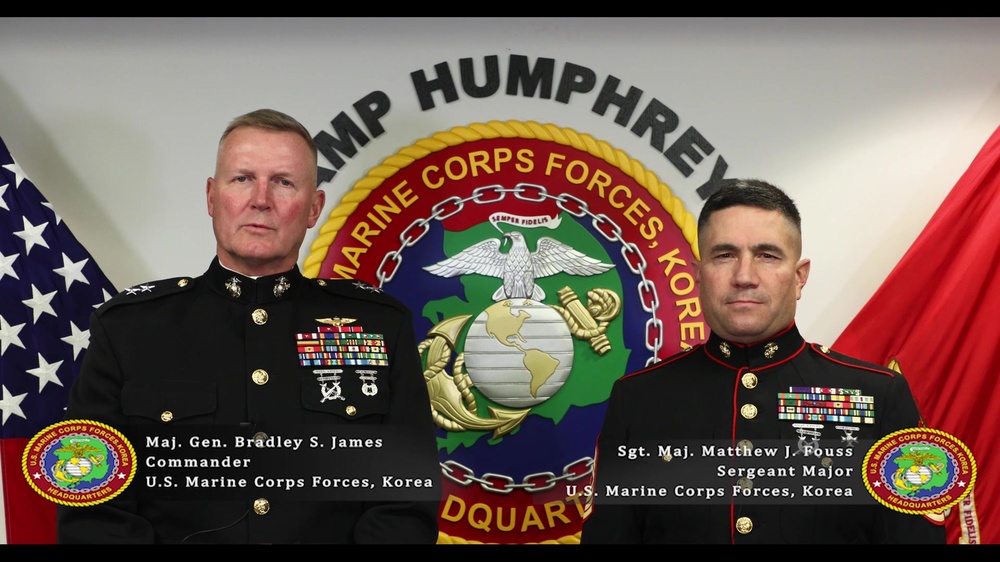 DVIDS - Video - MARFORK Birthday Message