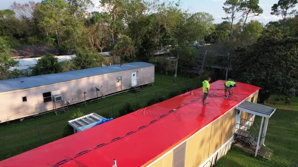 DVIDS - Video - USACE launches temporary roofing pilot program ...