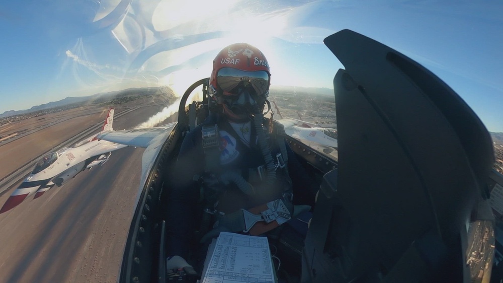 DVIDS - Video - Thunderbirds 2021 Final Show Cockpit Footage