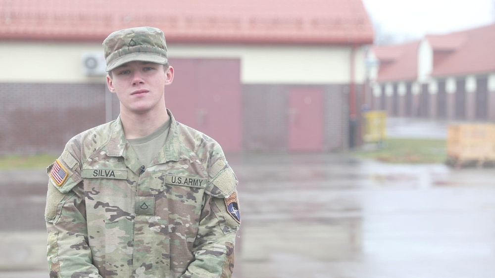 DVIDS - Video - Private First Class Steven Silva Holiday Greeting