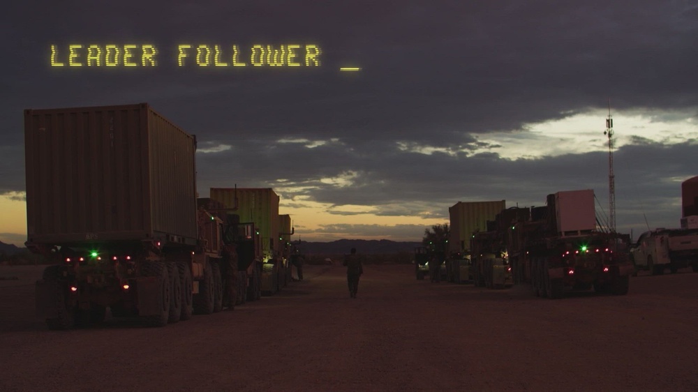 DVIDS - Video - Leader Follower night operations mission