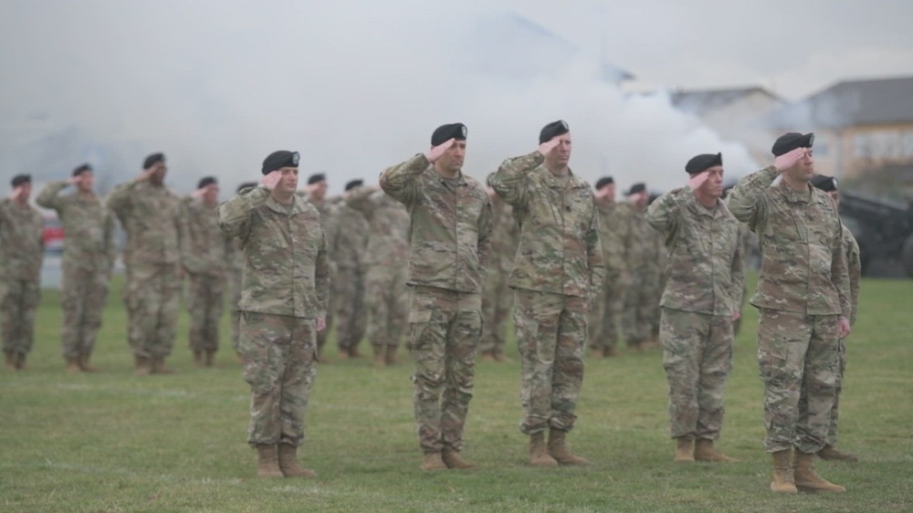DVIDS - Video - 56th Artillery Command reactivates at ceremony on Clay ...