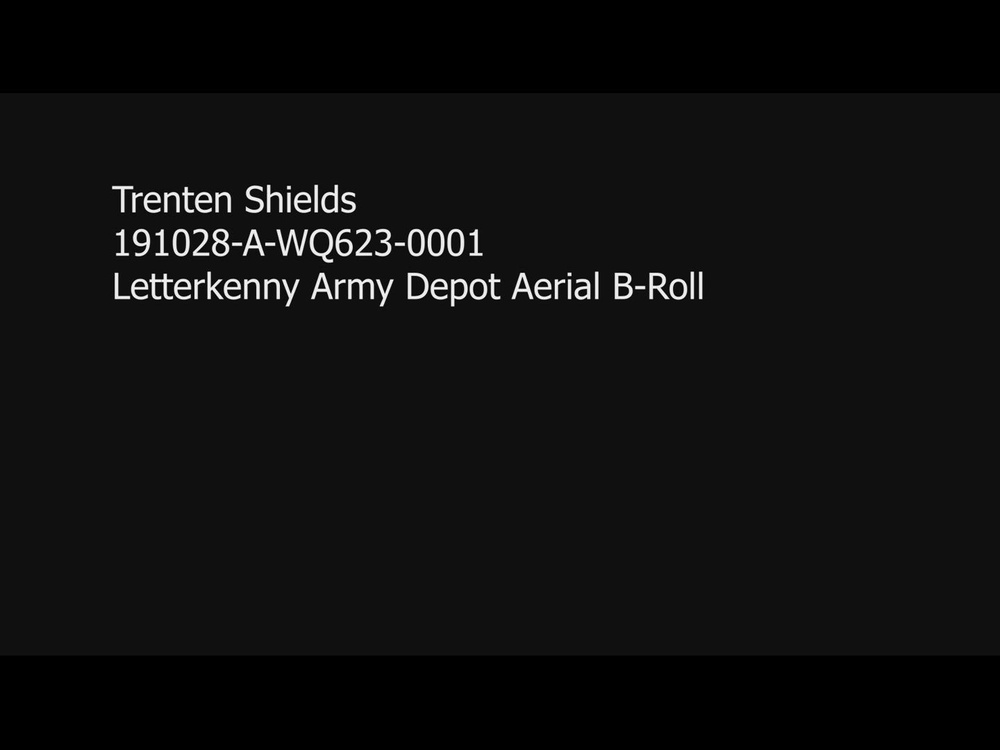 DVIDS - Video - Aerial footage of Letterkenny Army Depot