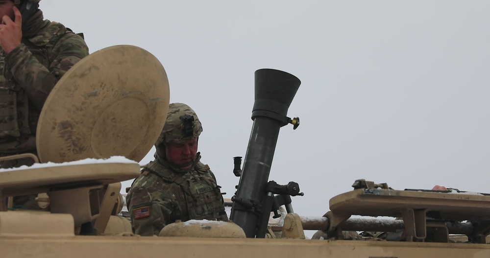 DVIDS - Video - ‘Burts Knights’ conduct direct fire using 120mm mortar ...