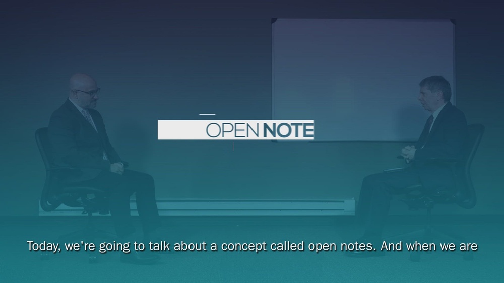 DVIDS - Video - Open Notes with Robert Ciulla, Ph.D. and Simon Pincus, M.D.