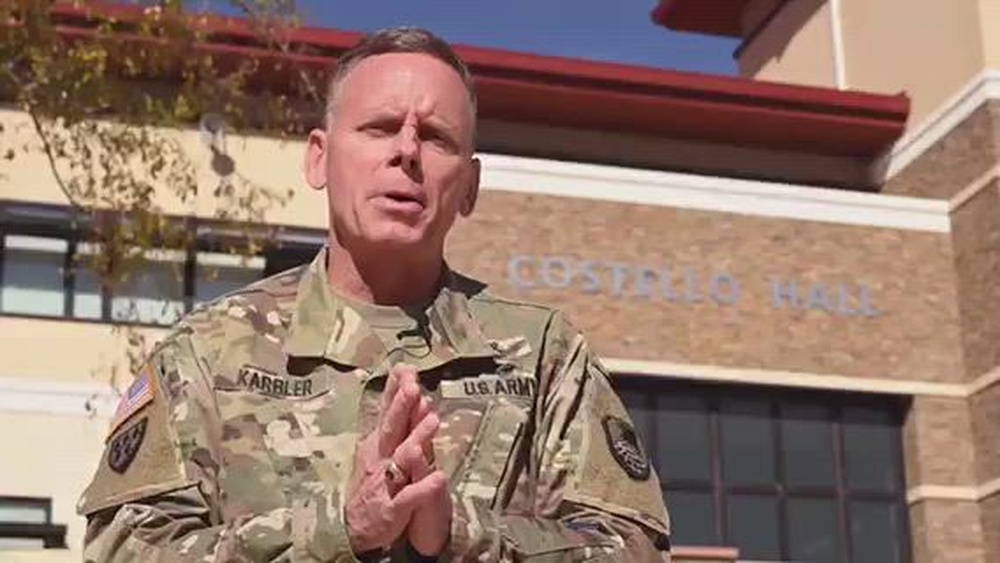 DVIDS - Video - LTG Karbler message to the Air Defense community