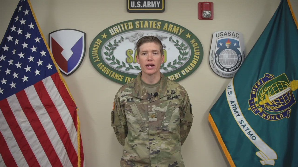 DVIDS - Video - Holiday greetings from Maj. Deal