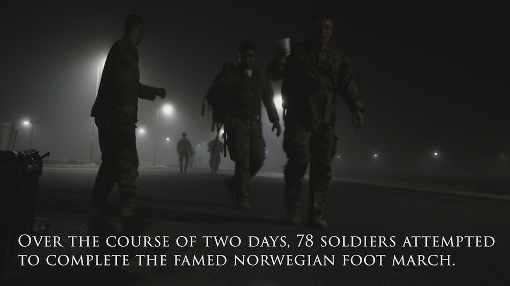 DVIDS - Video - The Norwegian Foot March - 69th Air Defense Artillery ...