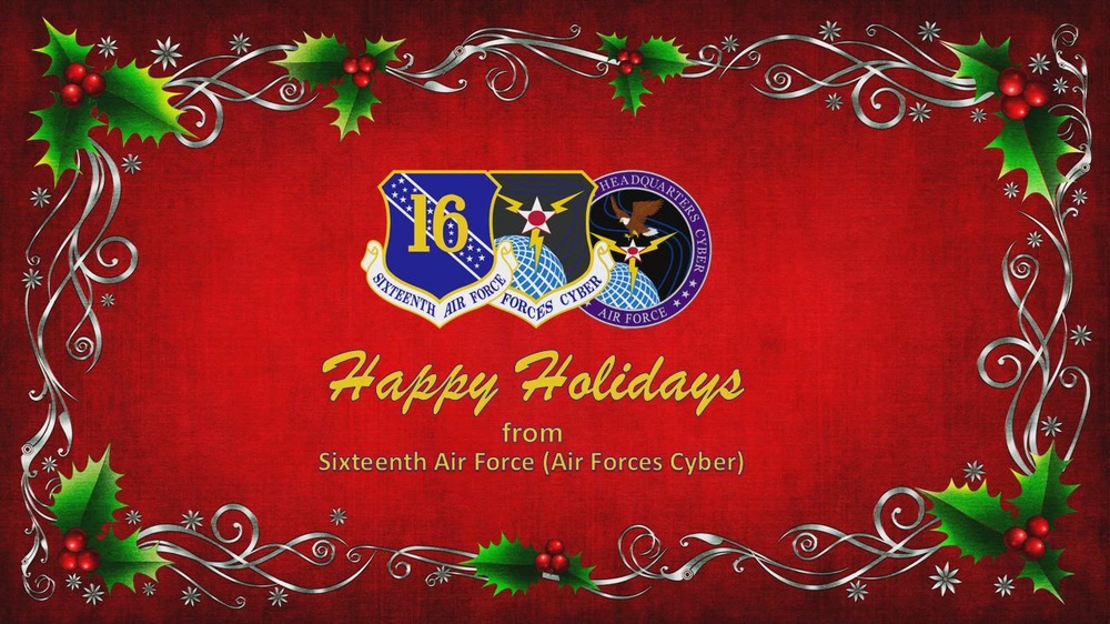 DVIDS - Video - 16AF (Air Forces Cyber) 2021 Holiday Message