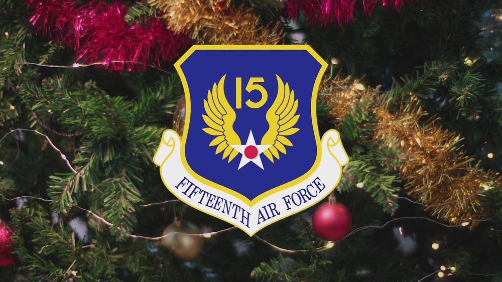 DVIDS - Video - Fifteenth Air Force Holiday Video