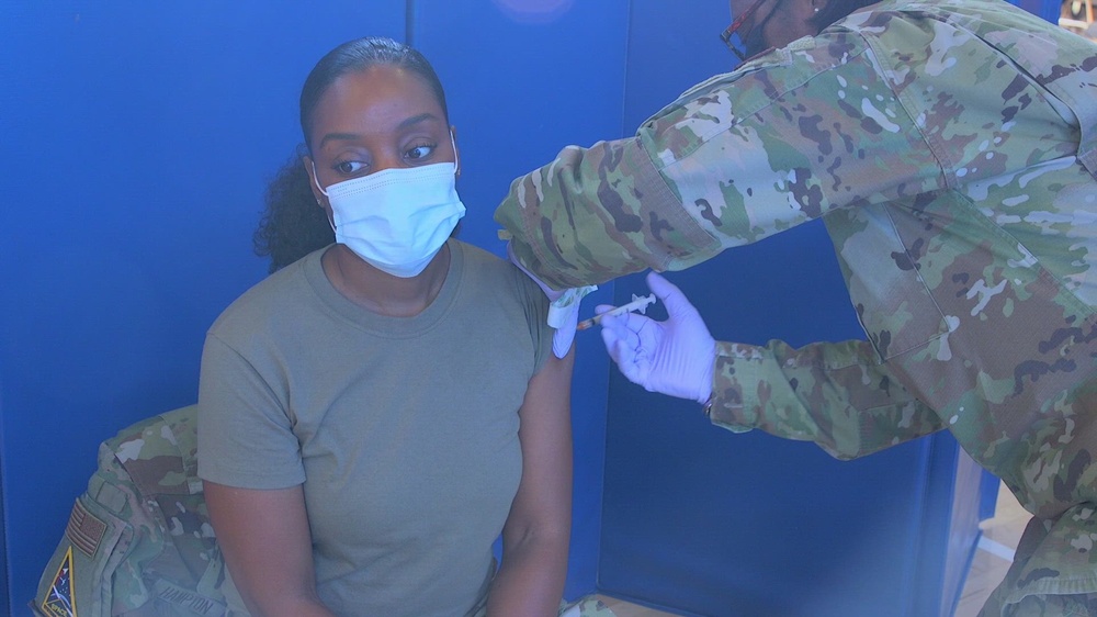 DVIDS - Video - LAAFB receives a ‘Boost’ against COVID-19 (CG included)