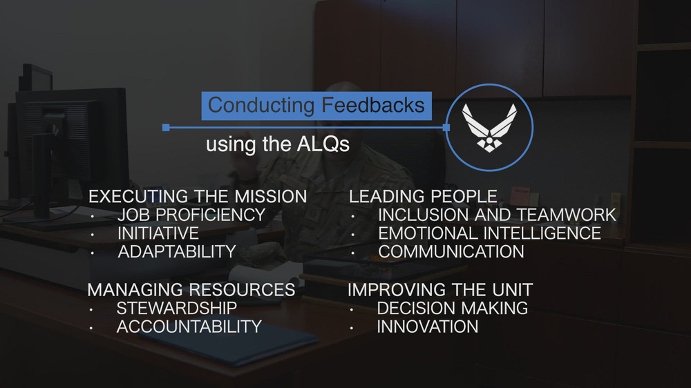 DVIDS - Video - Conducting feedbacks using the ALQs (short version)