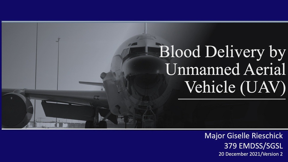 DVIDS - Video - Blood Delivery by UAV