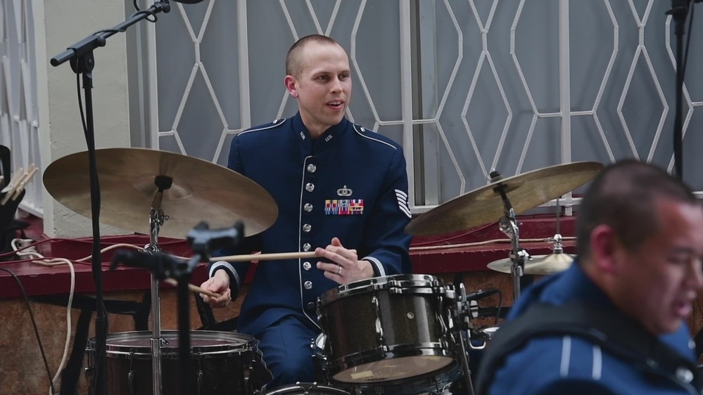 DVIDS - Video - USAF, RDF bands perform at African Air Chiefs Symposium