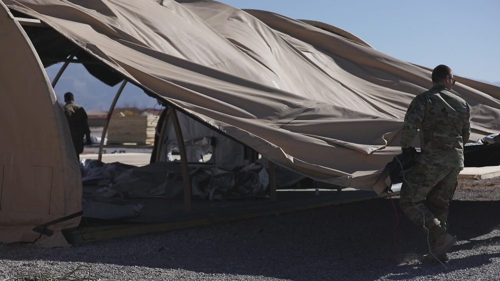 DVIDS - Video - Task Force Holloman Tears down Life Support Area