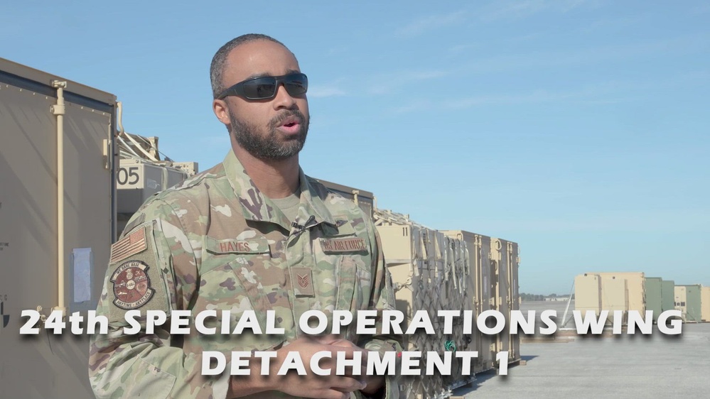 DVIDS - Video - 24 SOW DET 1 conducts first readiness exercise under AFSOC
