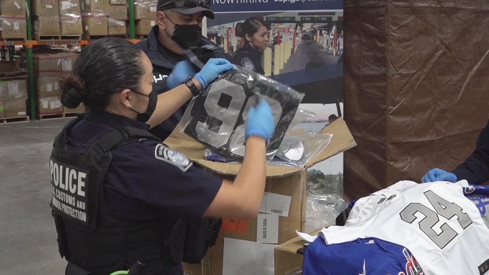 DVIDS - Video - BROLL: CBP intellectual Property Rights operations ...