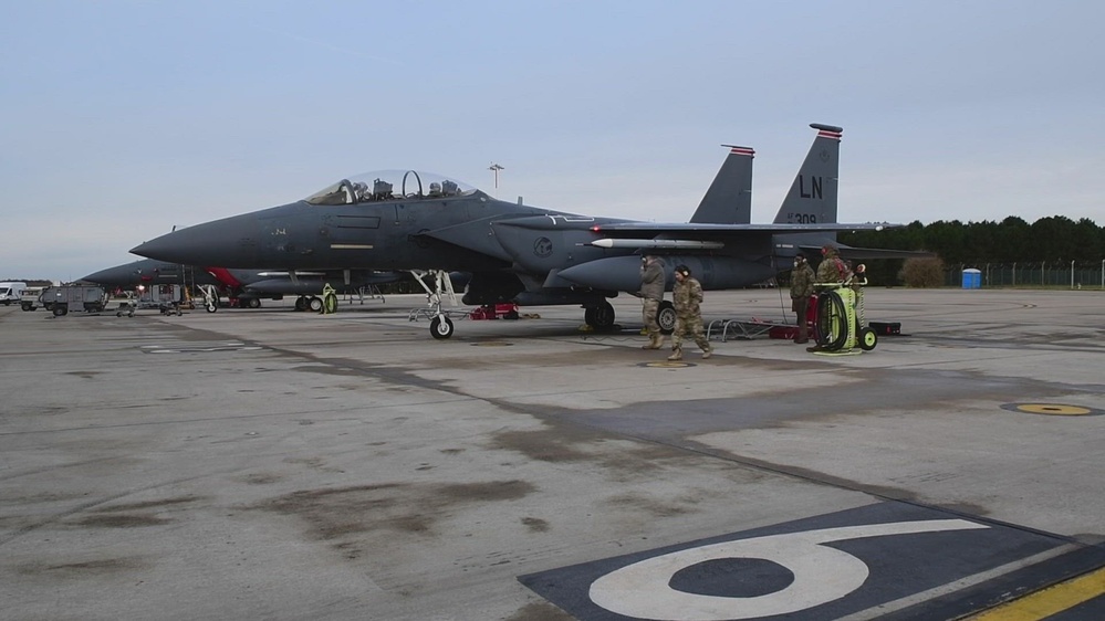 DVIDS - Video - Routine Maintenance for the 48th Aircraft Maintenance ...