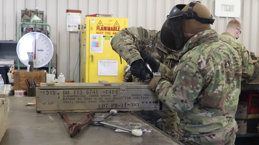DVIDS - Video - 89B students complete ammunition inspection training at ...
