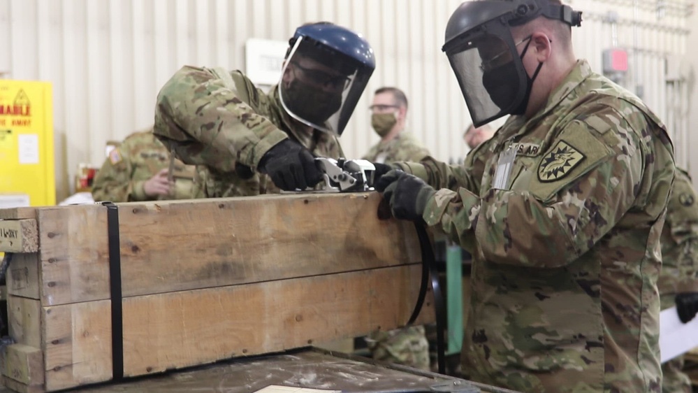 DVIDS - Video - 89B students complete ammunition inspection training at ...