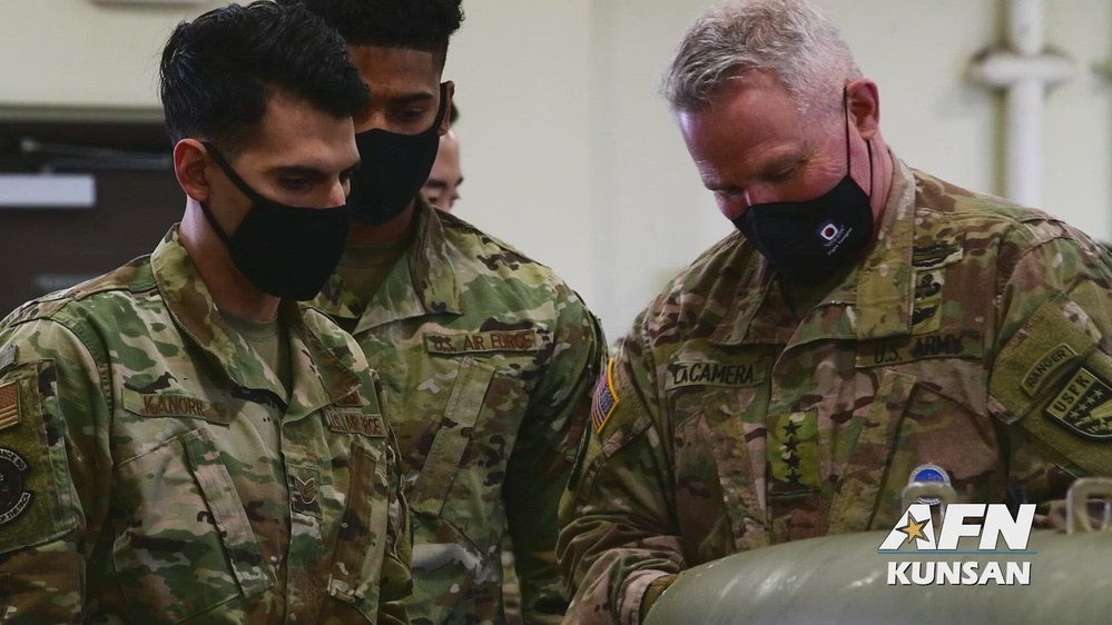 DVIDS - Video - USFK Commander Visits the Wolf Pack