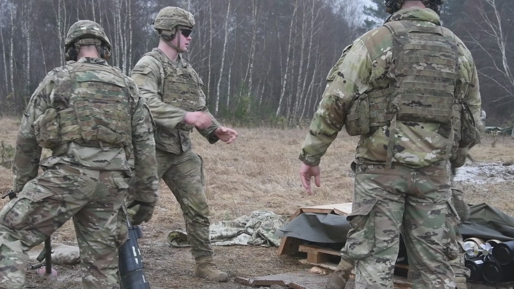 DVIDS - Video - 1-503rd IR, 173rd AB conducts Mortar live fire