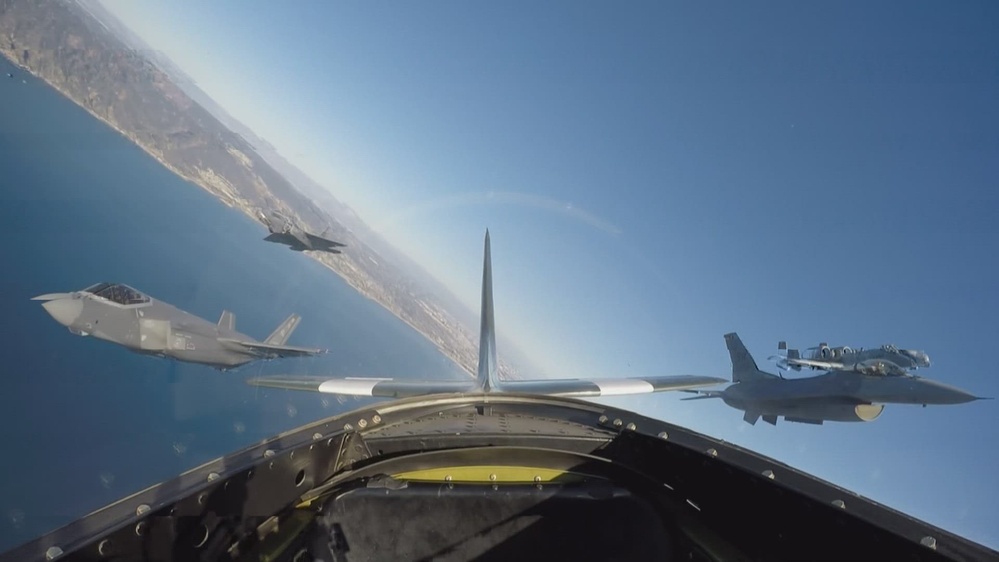 DVIDS - Video - Heritage Flight Flyover