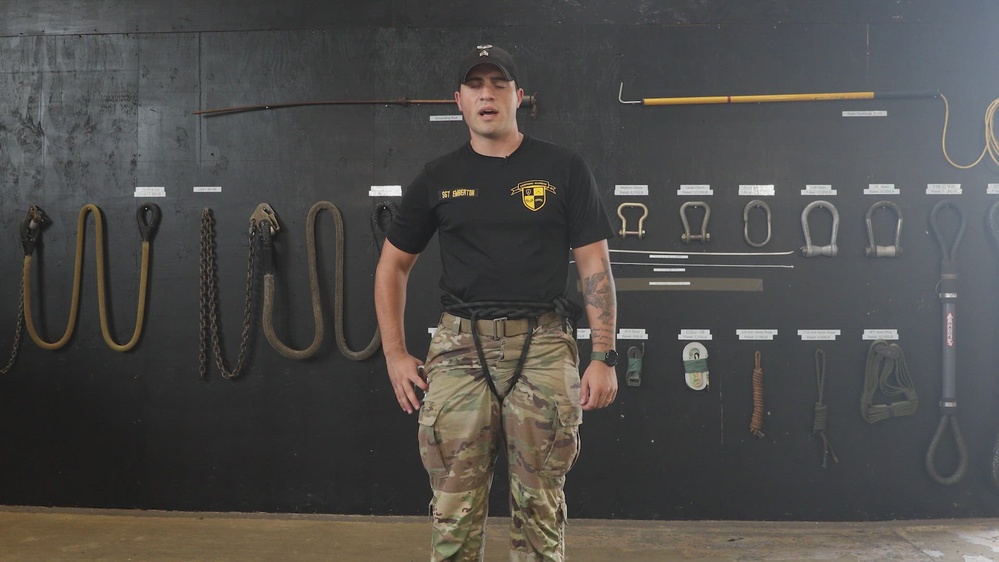 DVIDS - Video - Rappel Master Instructional Videos: Hip Rappel Seat