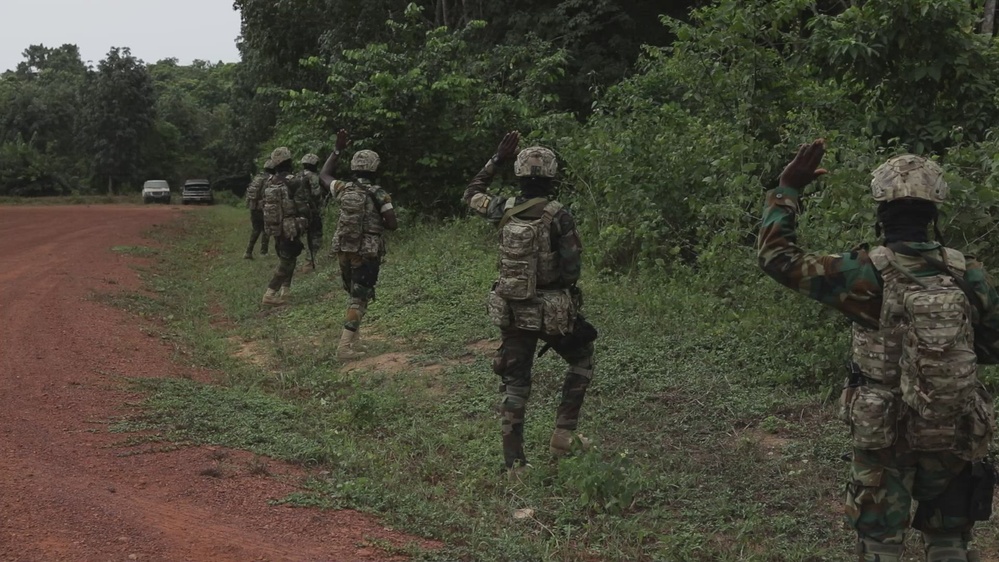 DVIDS - Video - Patrol and CQB Training: Ghana and British Armed Forces