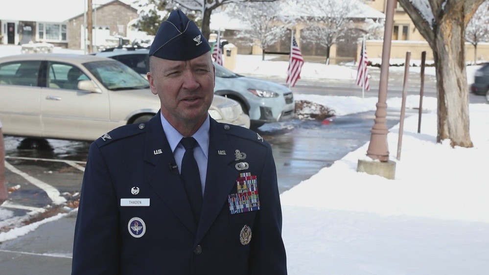 DVIDS - Video - U.S. Col. David Thaden Interview about Gail Halvorsen