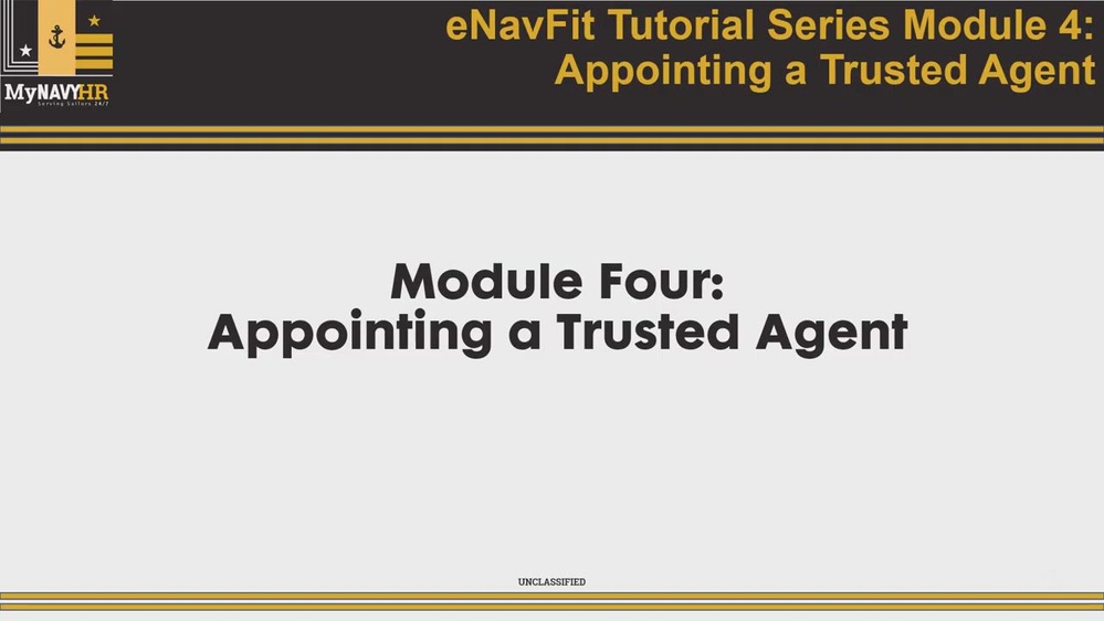 DVIDS - Video - eNavFit Tutorial Series Module Four: Appointing a ...