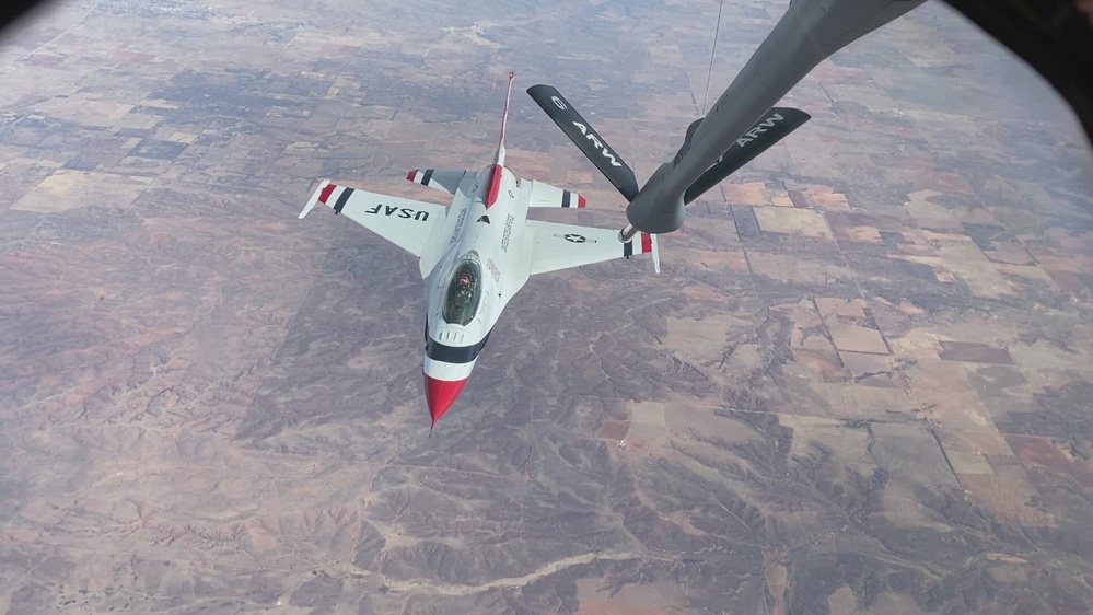 DVIDS - Video - 91st ARS brings the Thunderbirds home