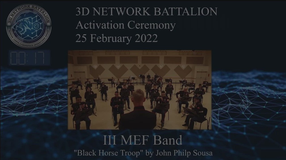DVIDS - Video - 3d Network Battalion Activation Ceremony