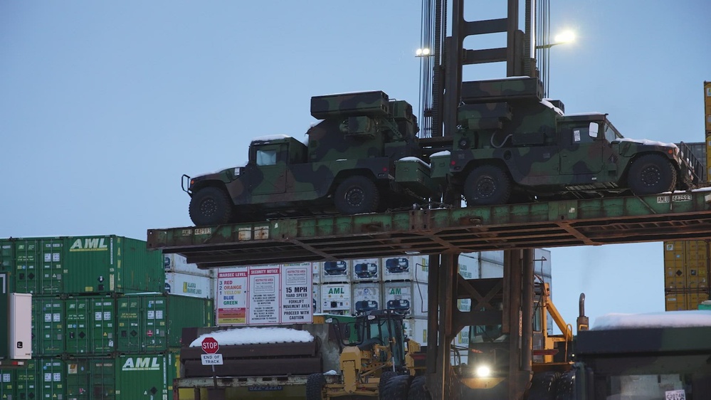 DVIDS - Video - Avenger Air Defense Systems Transport