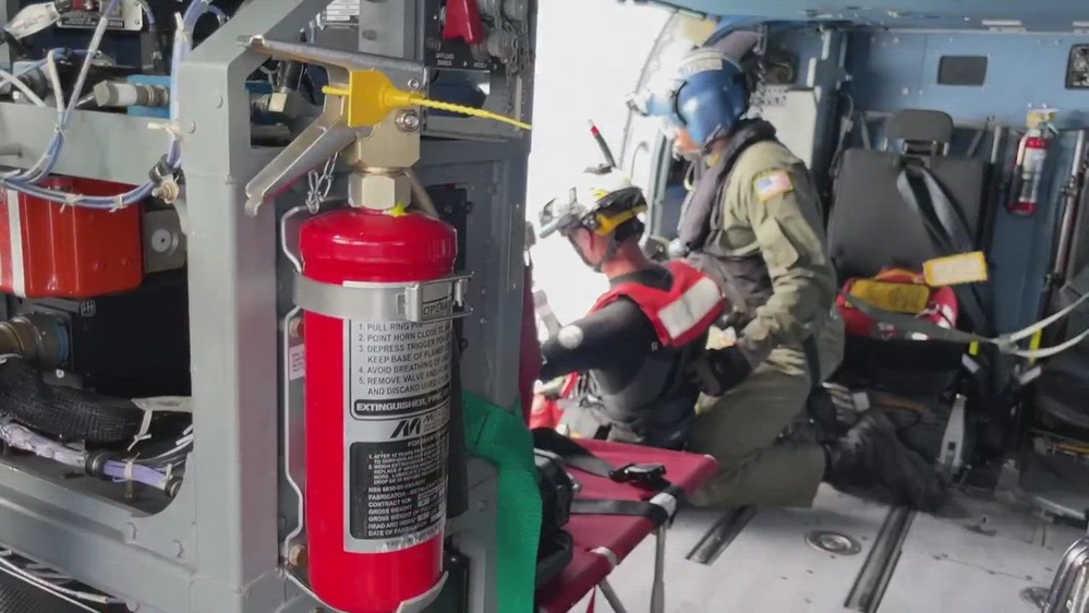 Dvids Video Coast Guard Rescues Three Overdue Boaters Near Turks