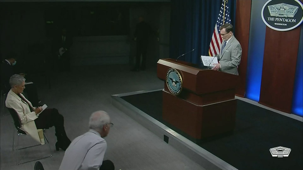 DVIDS - Video - Pentagon Press Secretary Holds Briefing